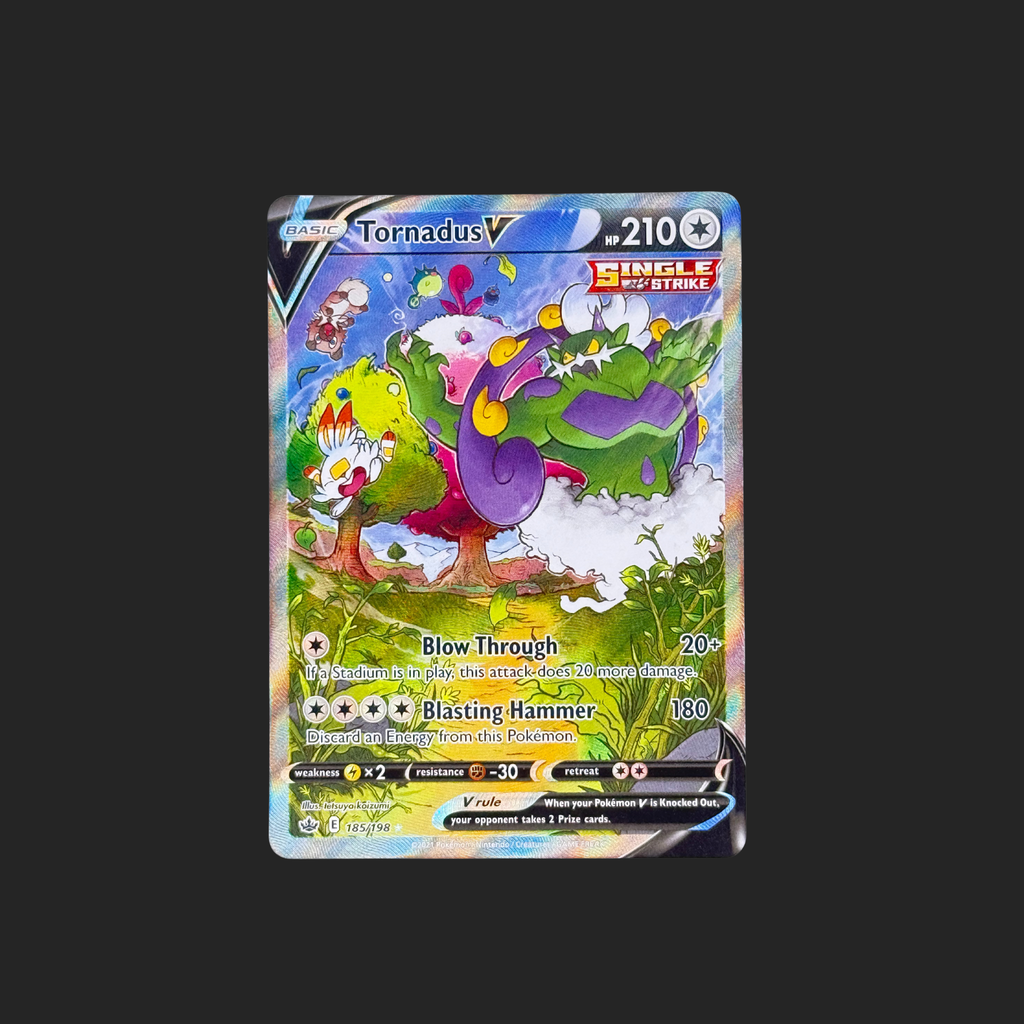 Tornadus V FA 185/198 – Chilling Reign Pokemon | MNK Card Kingdom